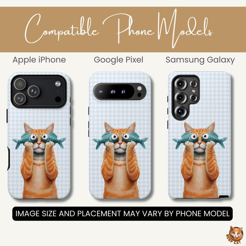 Funny Orange Cat Phone Case | Ginger Tabby Cover for Cat Lover | iPhone ...