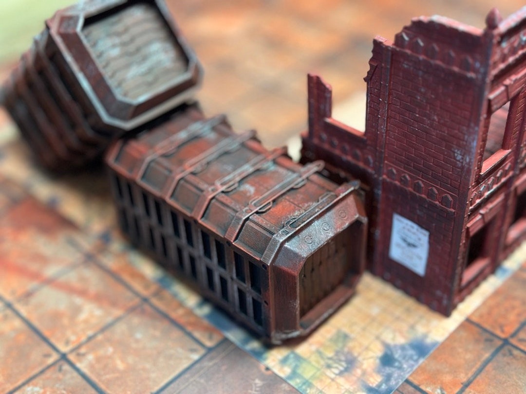 Warhammer 40K Terrain / Compatible With 10th Edition WTC Light Layout ...