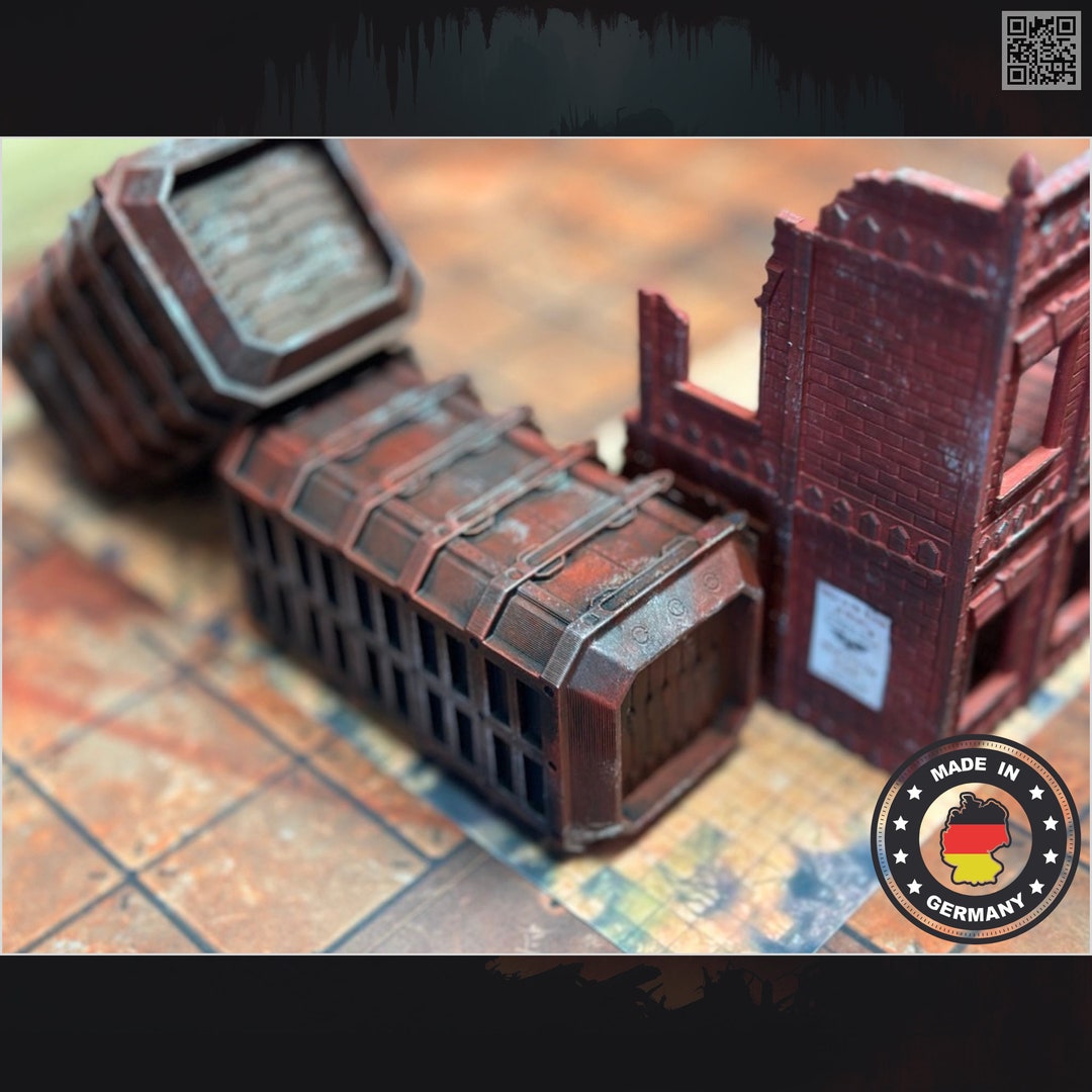 WTC Tabletop Terrain Set "competitive Complete" / Compatible With ...