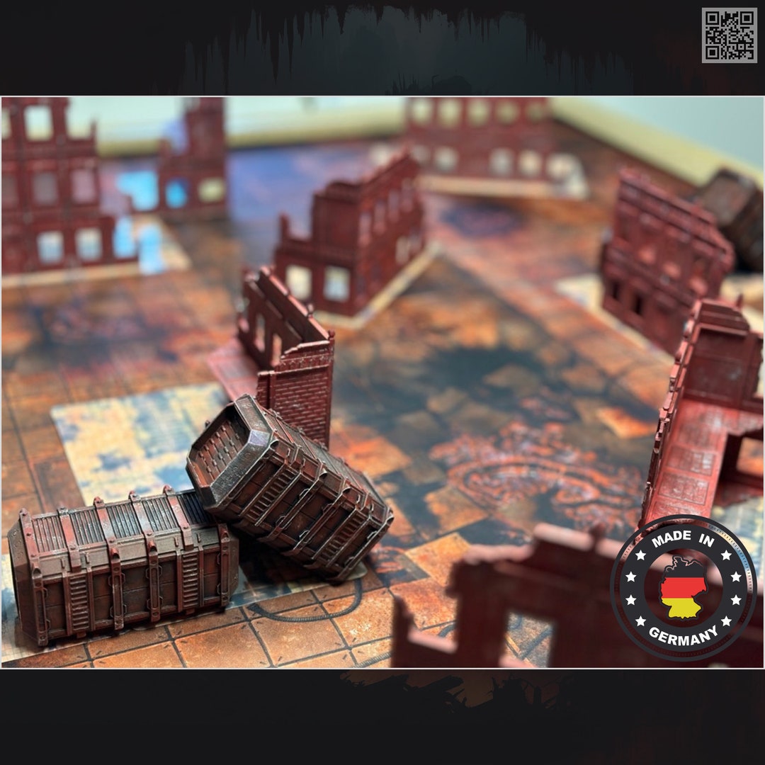 WTC Tabletop Terrain Set "competitive Light" / Compatible With ...