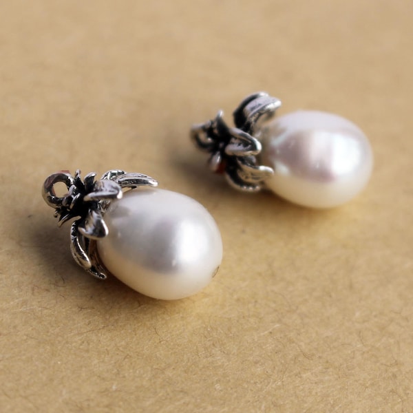 Pearl Connector Cap - Etsy