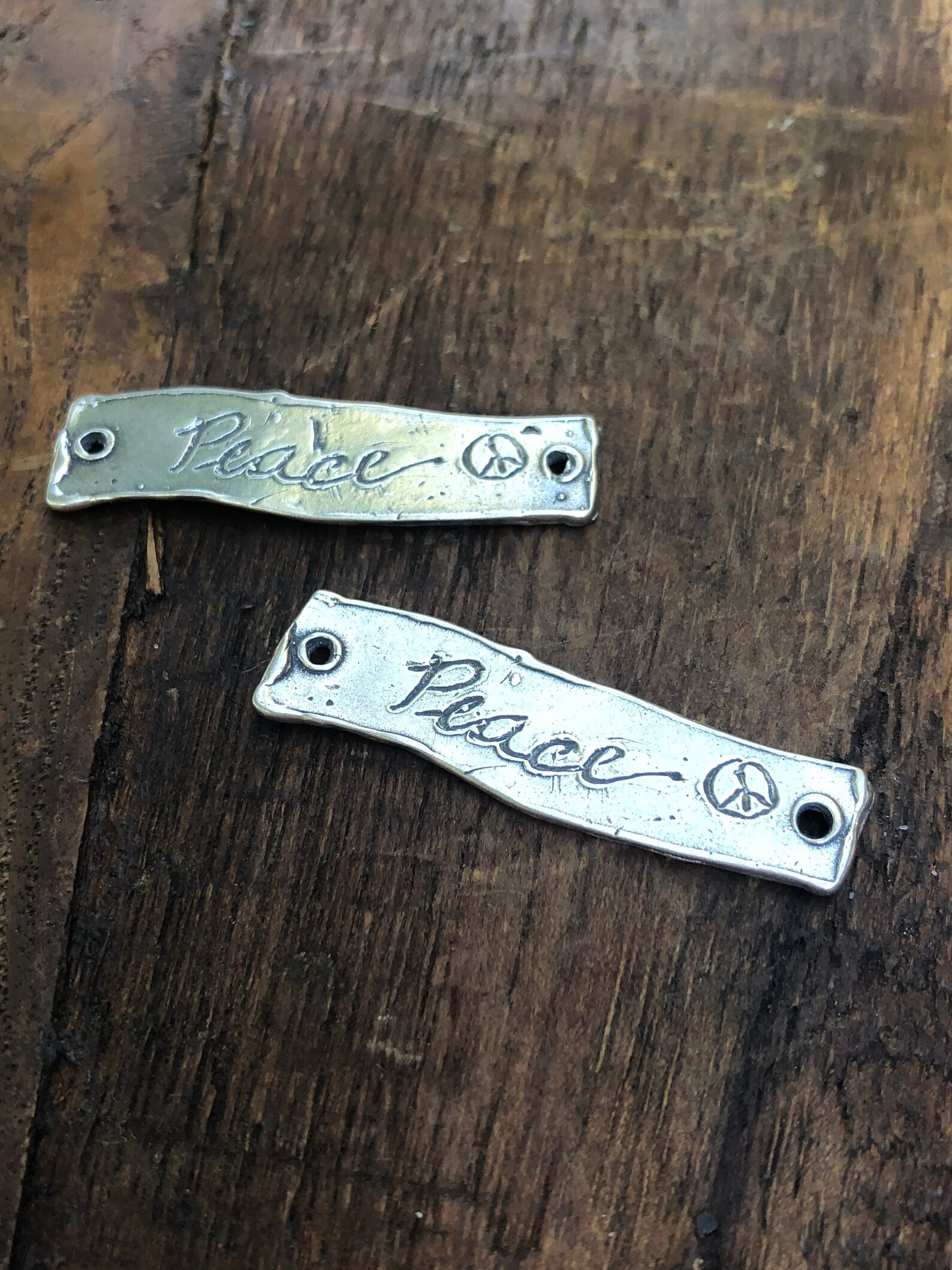 Peace Link Sterling Silver Artisan - Etsy