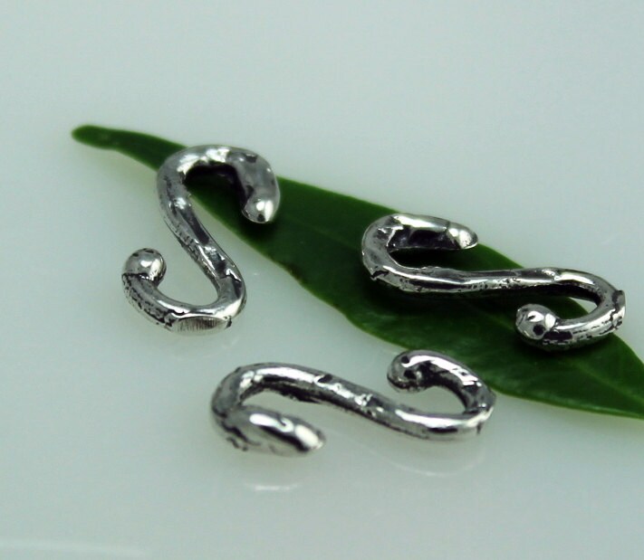 THREE S Hook Links Sterling Silver 003/SH1 - Etsy