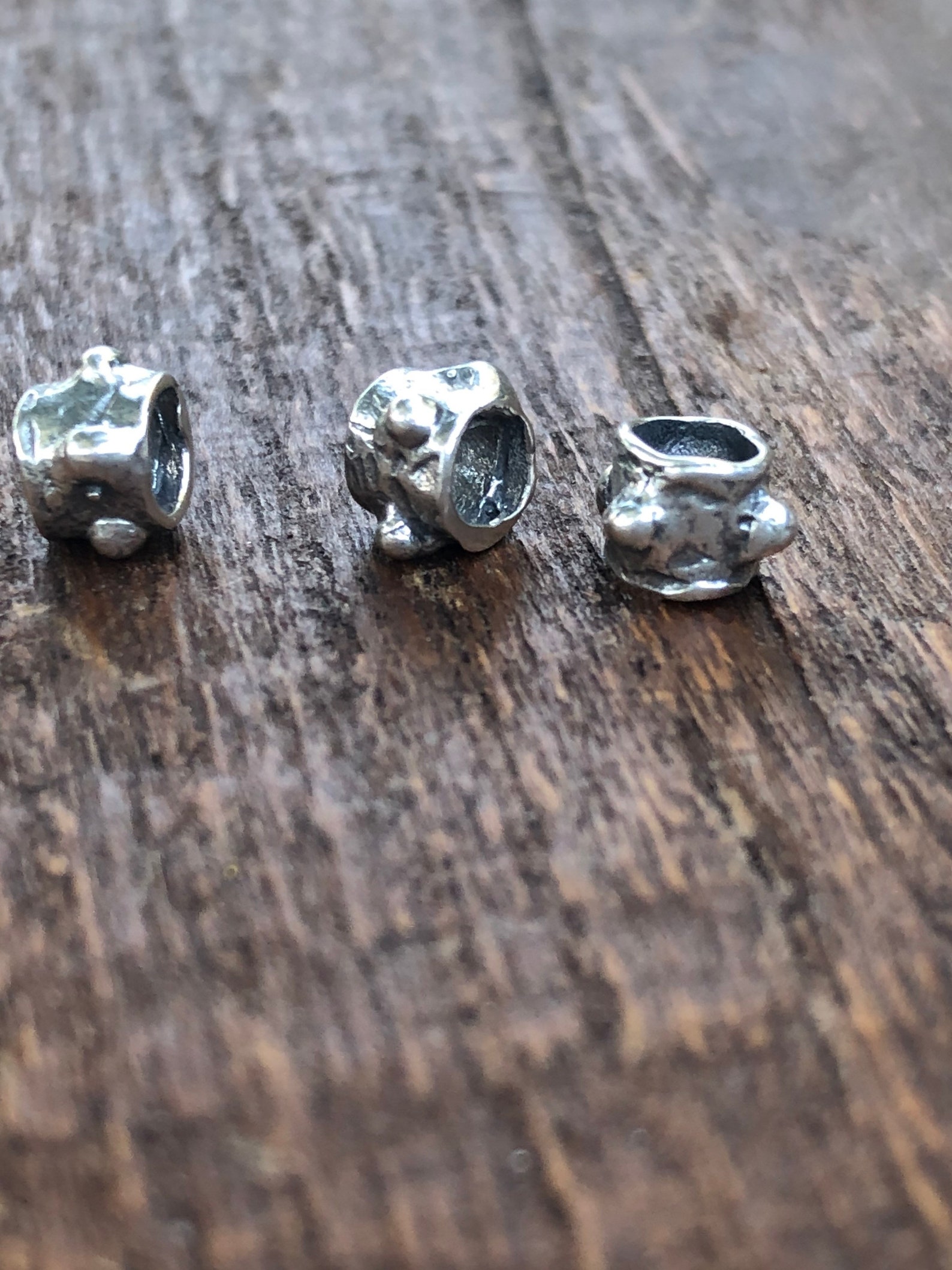 TWO Artisian Handcrafted Bump Slide/bead 002/SL83 - Etsy