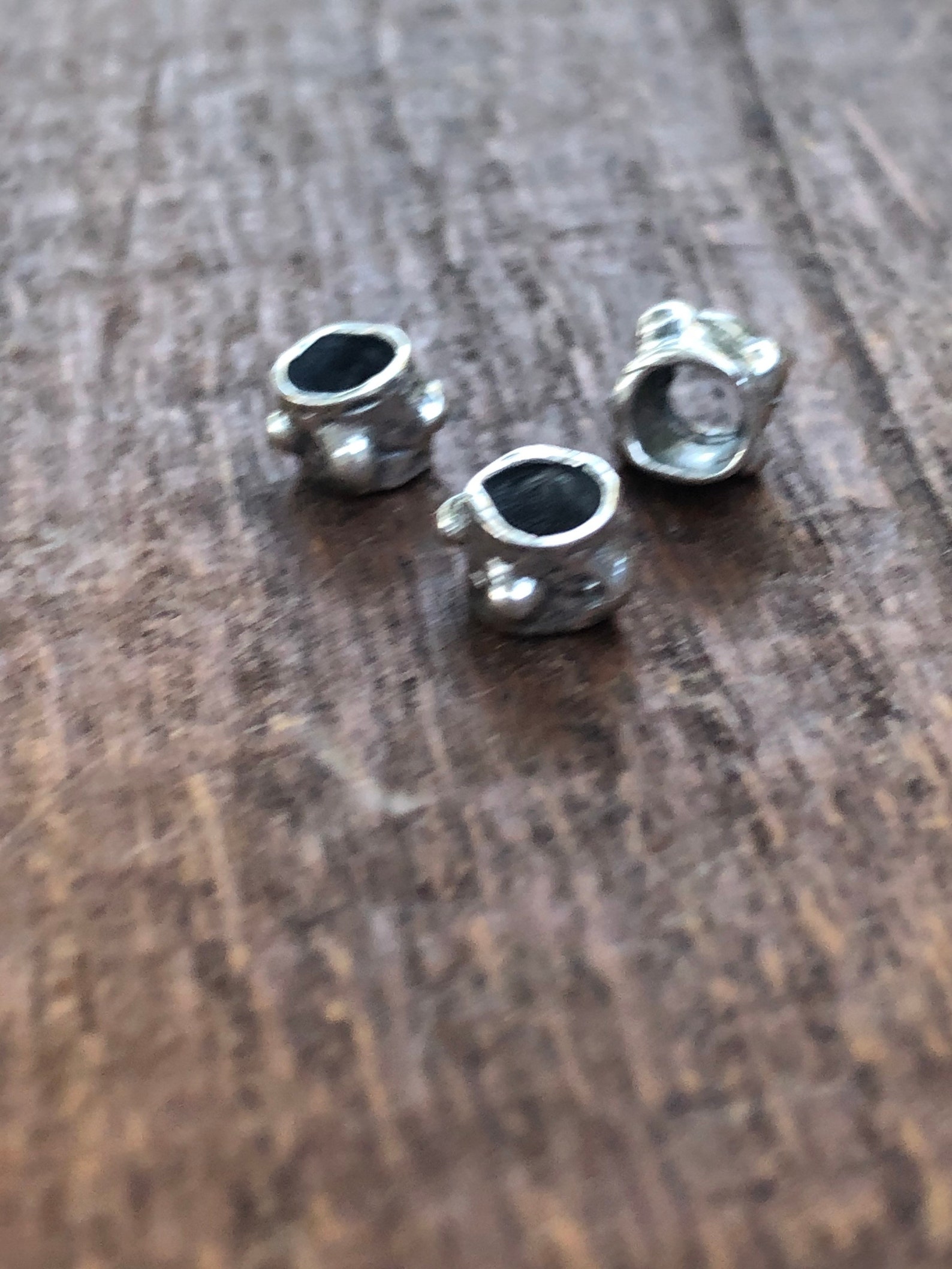 TWO Artisian Handcrafted Bump Slide/bead 002/SL83 - Etsy