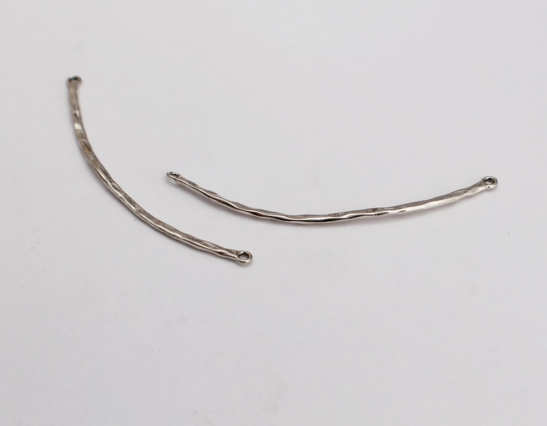 Thin Link Sterling Silver Link Connector 001 - Etsy