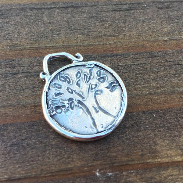 Silver Tree of Life Charm - Etsy