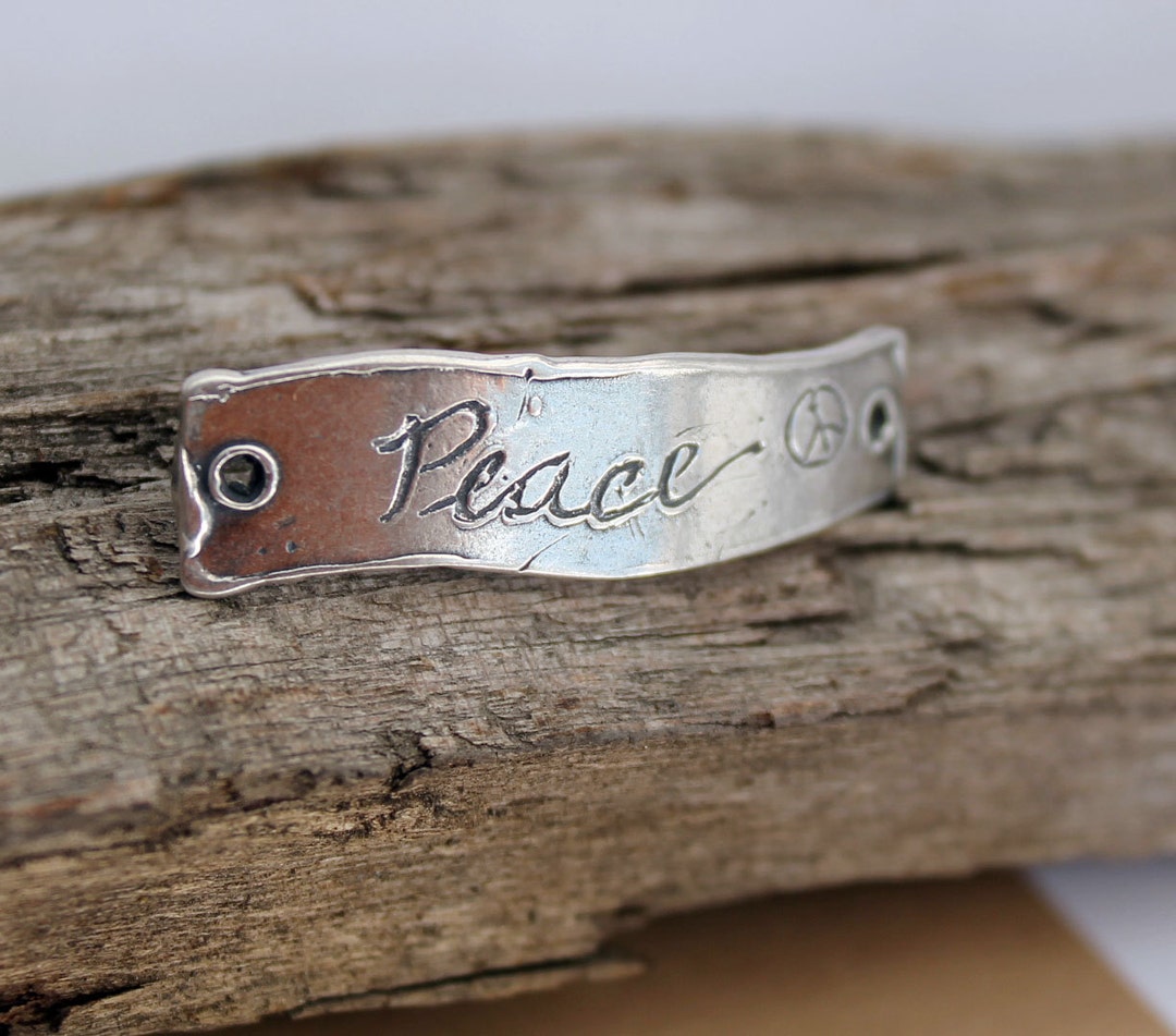 Peace Link Sterling Silver Artisan - Etsy