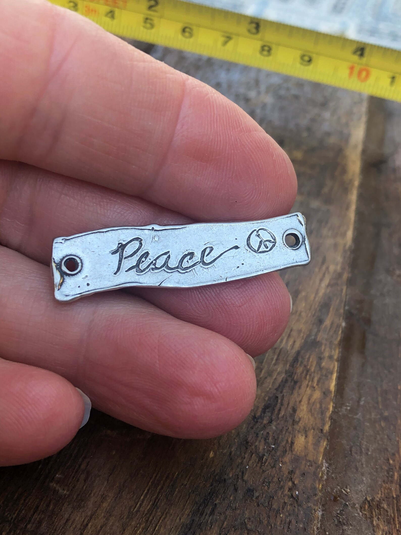 Peace Link Sterling Silver Artisan - Etsy