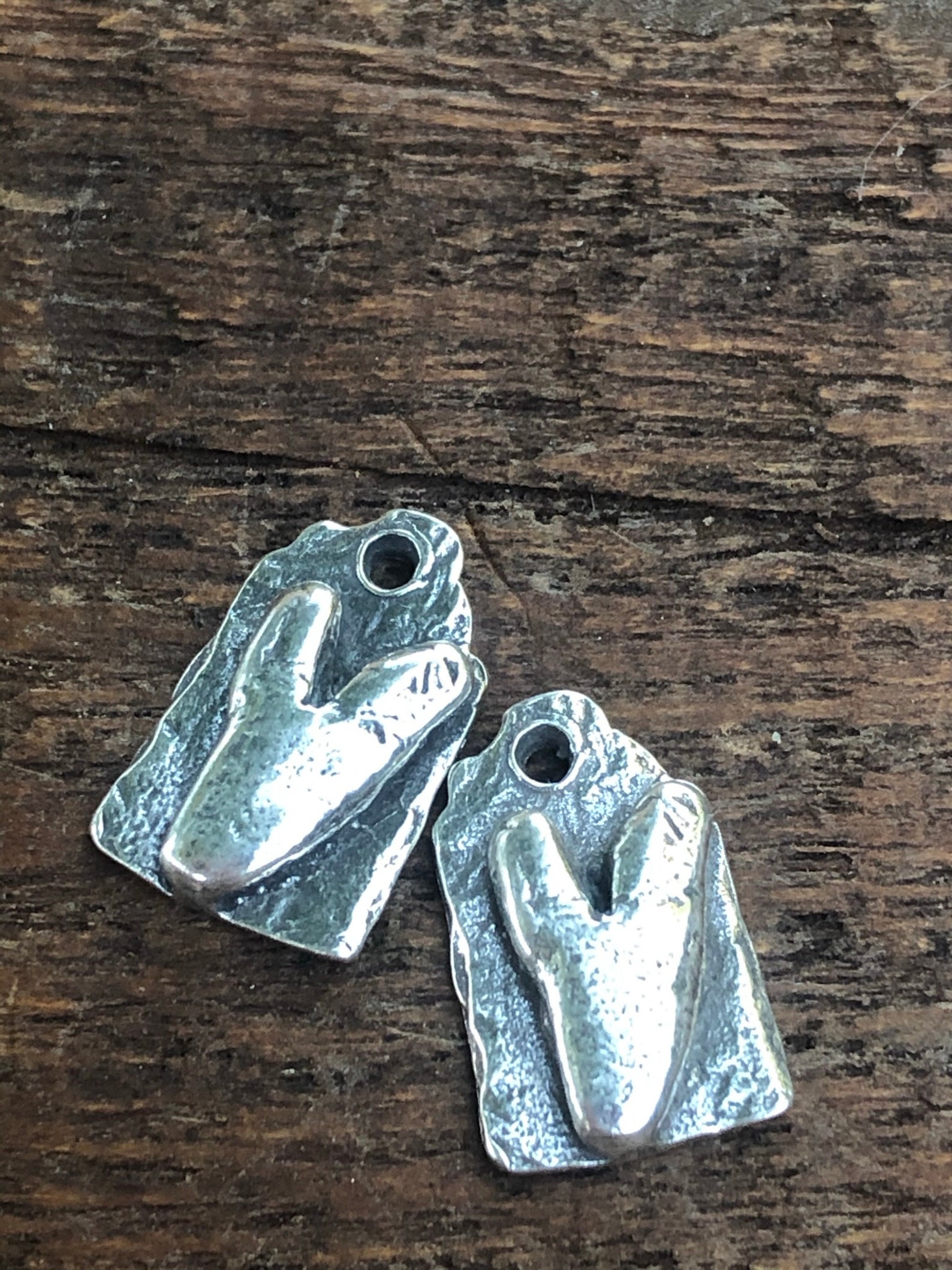 Heart Charm Tag Sterling Silver /CH26 - Etsy