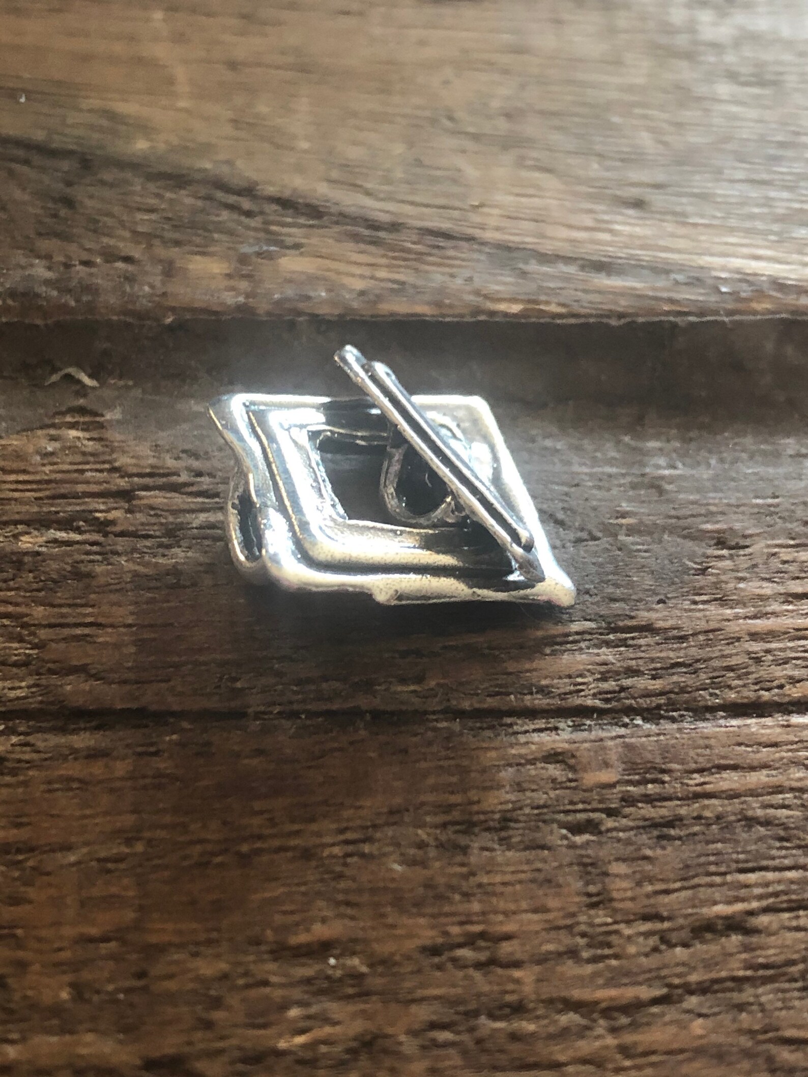 Layered Toggle Square Rustic Handmade Toggle T50 - Etsy