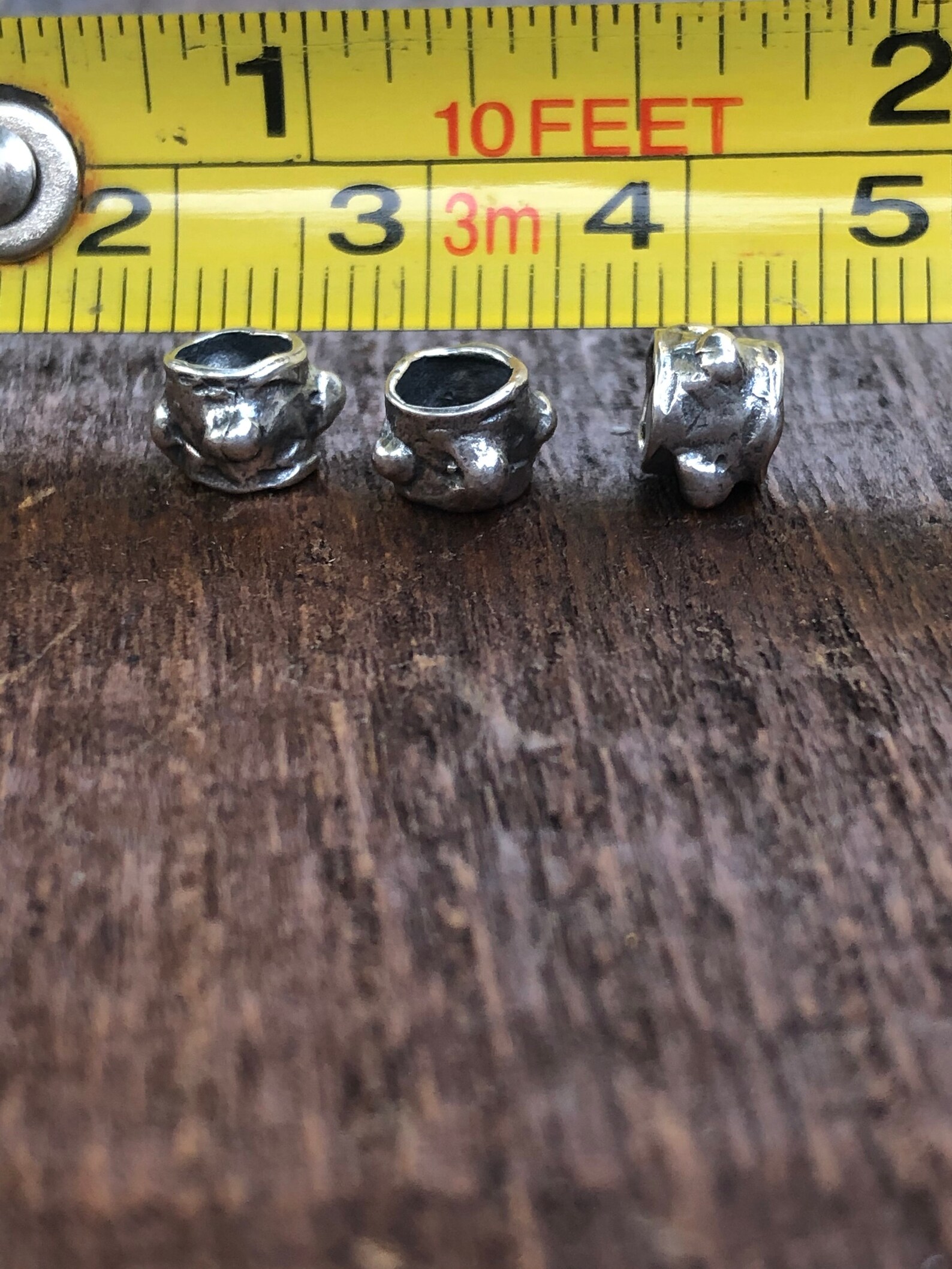 TWO Artisian Handcrafted Bump Slide/bead 002/SL83 - Etsy