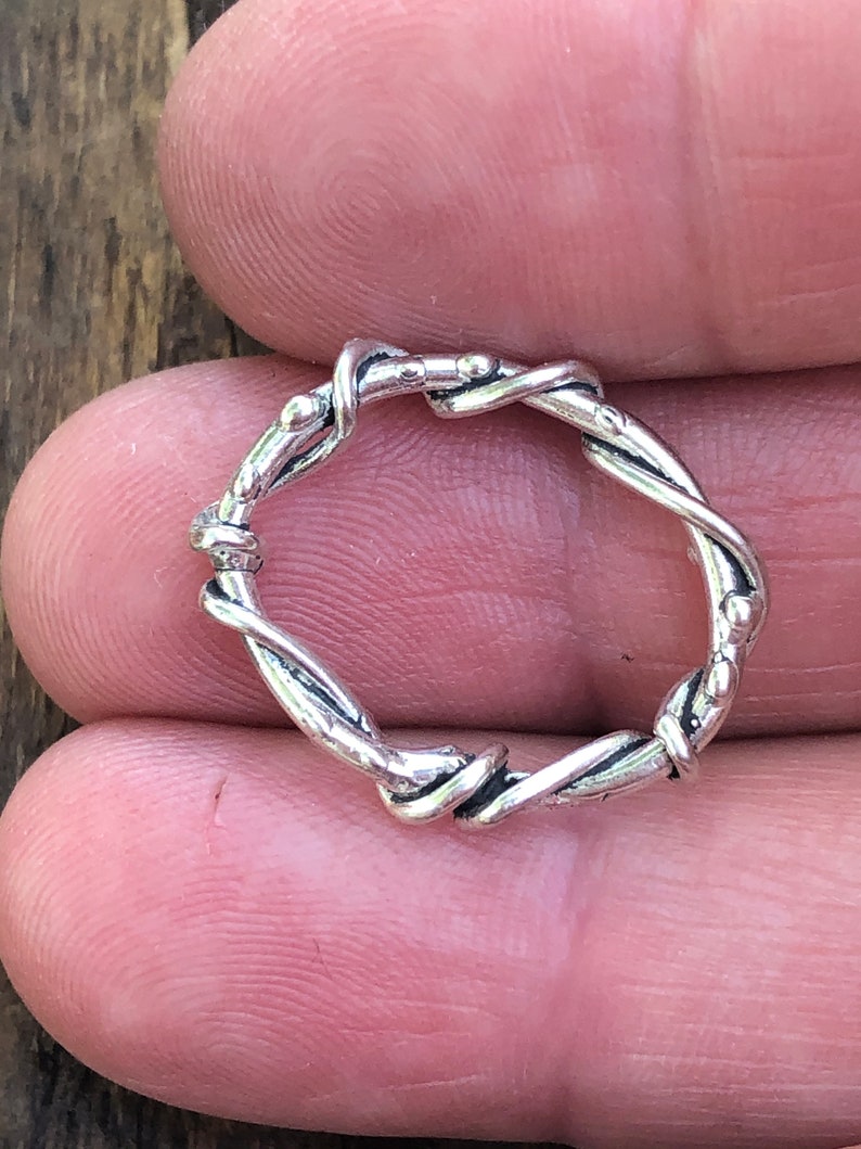 Link Sterling Silver Twisted Link Artisan Handcrafted - Etsy