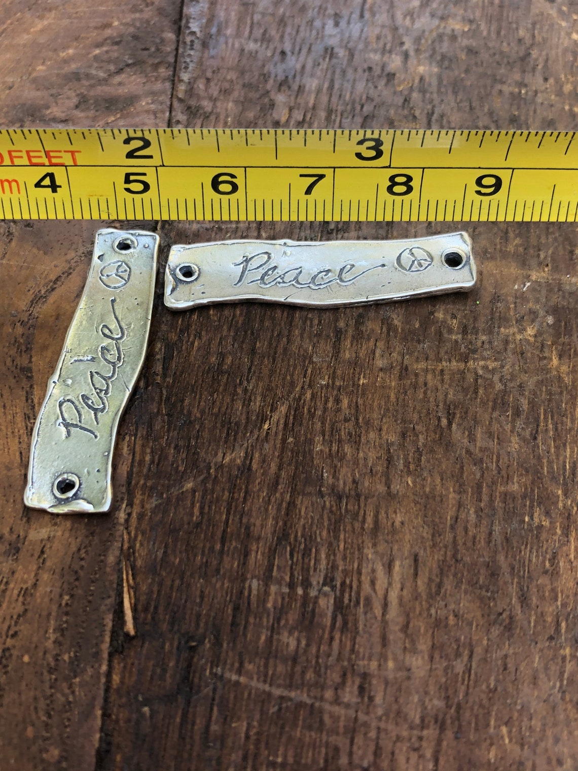 Peace Link Sterling Silver Artisan - Etsy