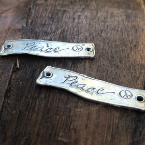 Peace Link Sterling Silver Artisan - Etsy