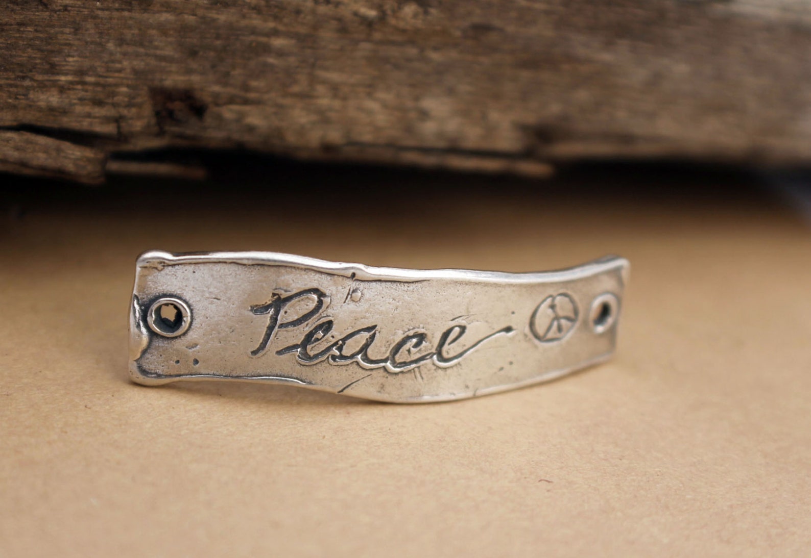 Peace Link Sterling Silver Artisan - Etsy