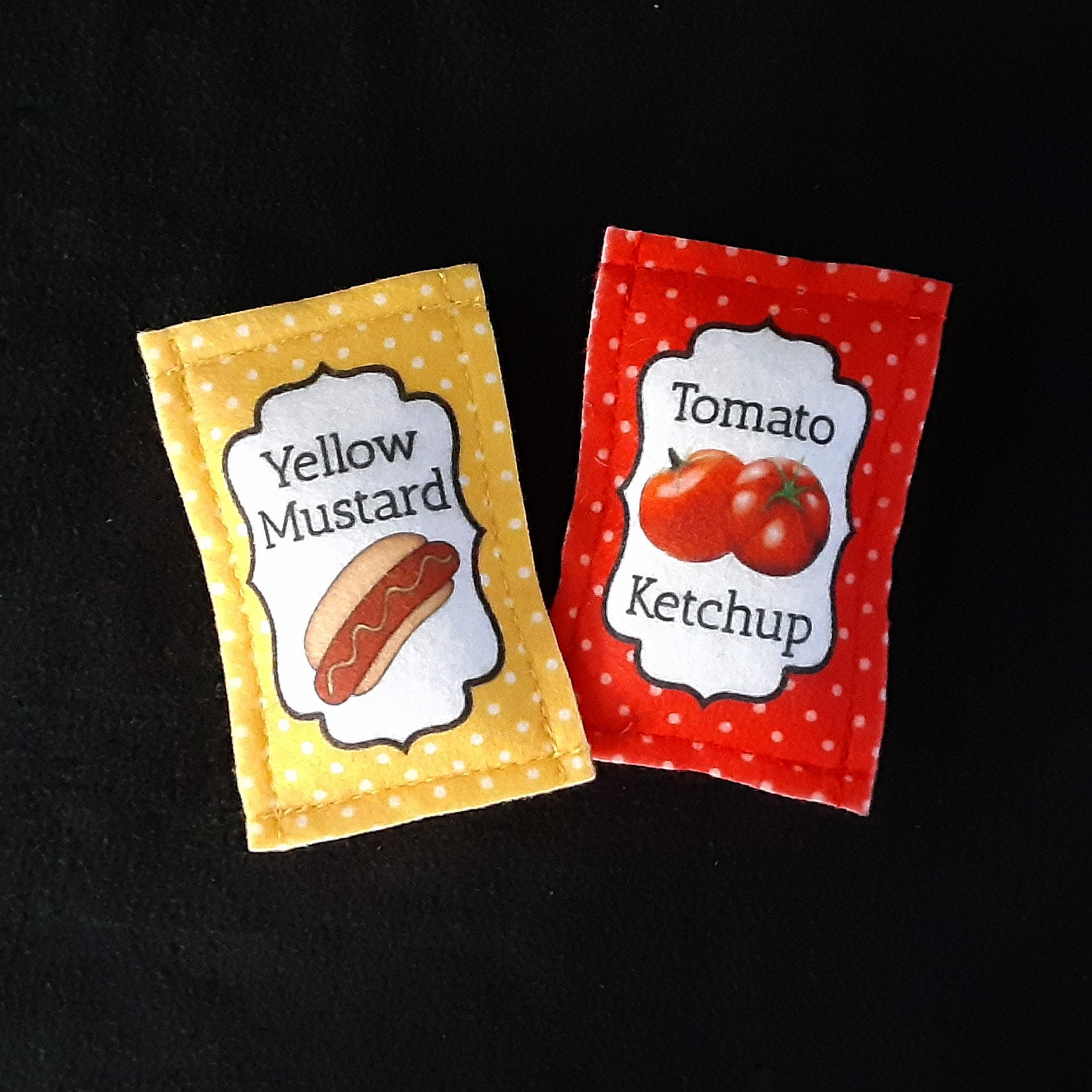 Blank Ketchup Packet