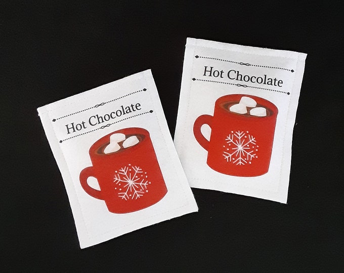 Felt Hot Chocolate Set With Interchangeable Tea - Etsy