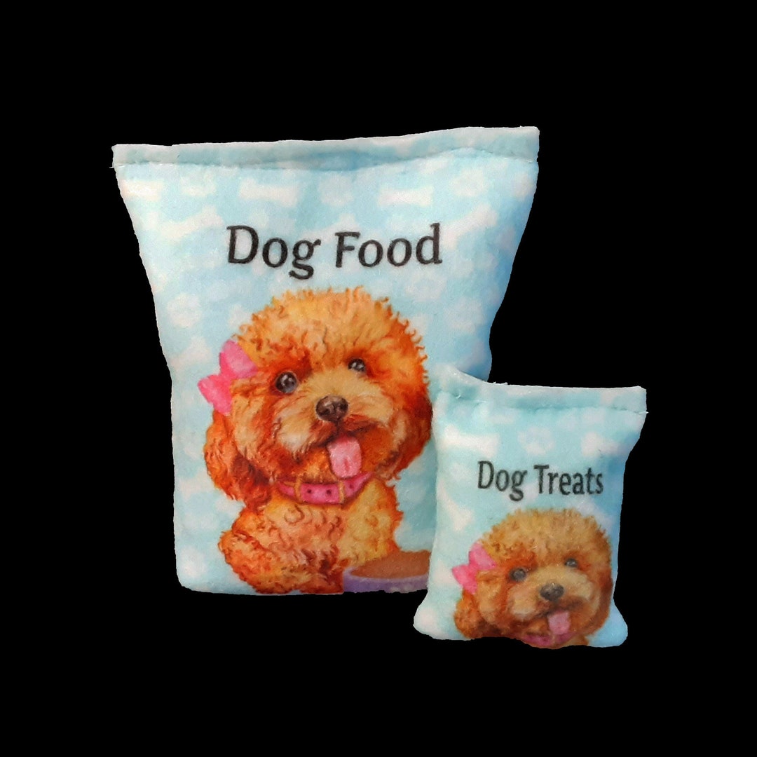 18" Doll Dog Food Set - Etsy
