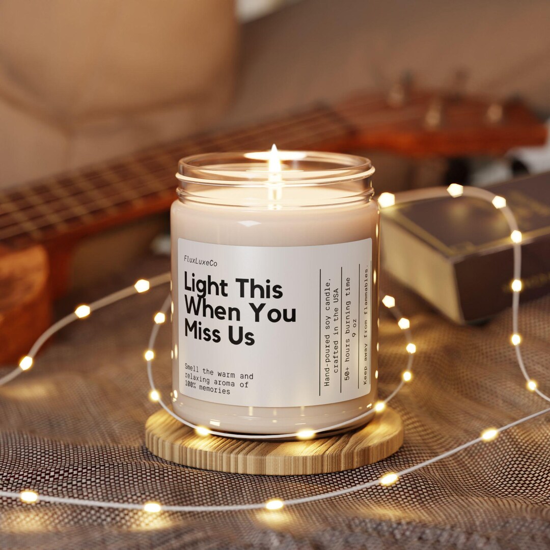 Moving Away Gift, Funny Candle Gift, Friend Leaving Gift, New State ...