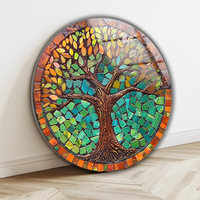 Mosaic Tree - Etsy