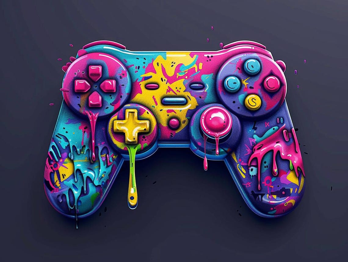 Gaming Zone, Gamer, Teenages, Kids, Room, Tempered Glass Wall Arts ...