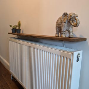 MDF Radiator Shelf: No-drill Install, Hidden Brackets, Round Corners - Etsy