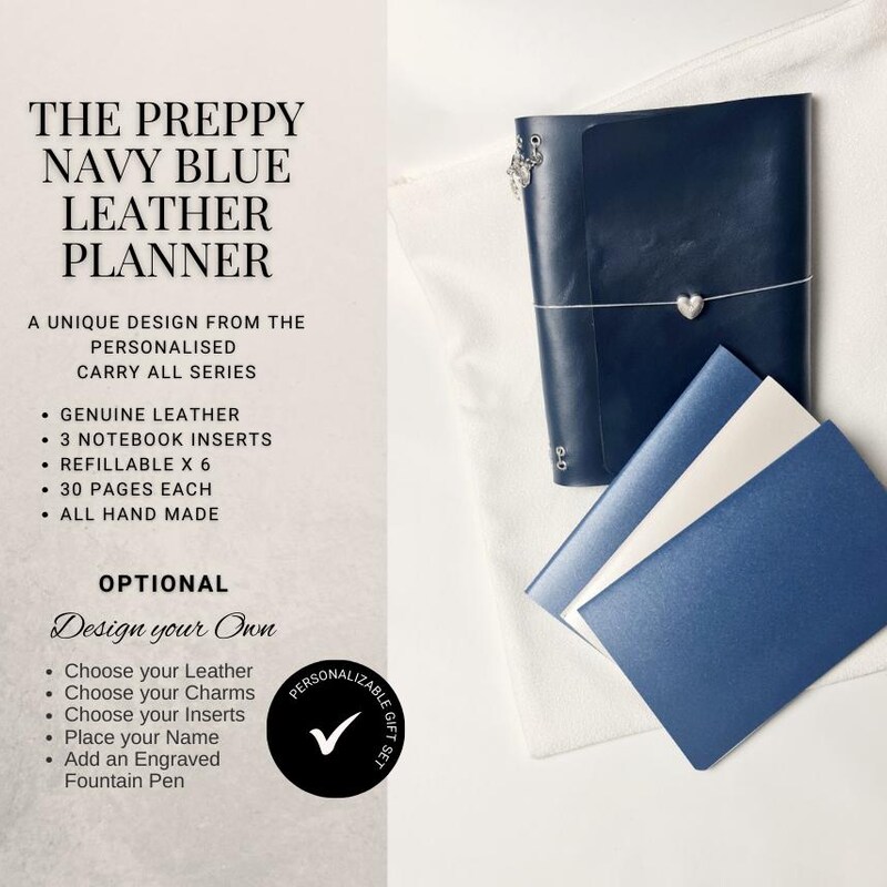Preppy Notebook - Etsy