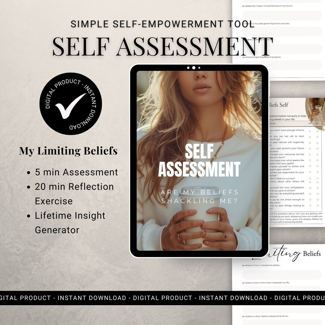 Coaching Business Self-assessment Personal Growth Coaching Tool Digital ...