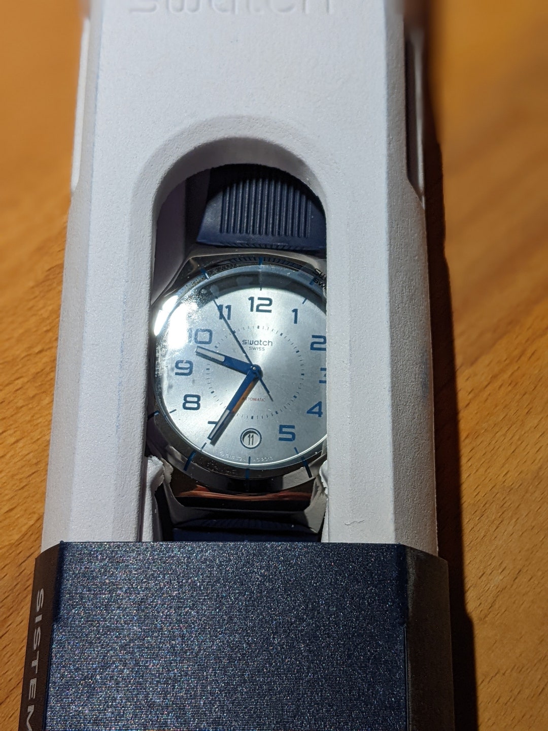 Automatic Watch Swatch System51 Sistem Navy YIS409 Watch System 51 ...