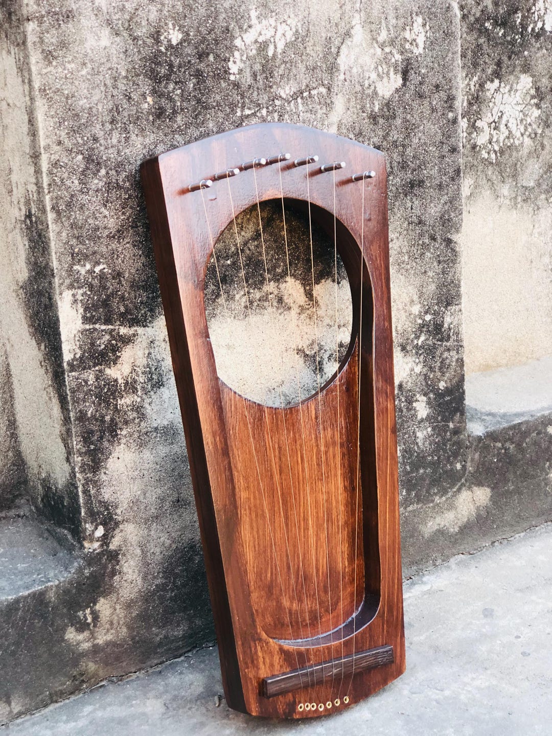 Pentatonic Brown Lyre Rosewood Pentatonic Design Lyre Premium Quality ...