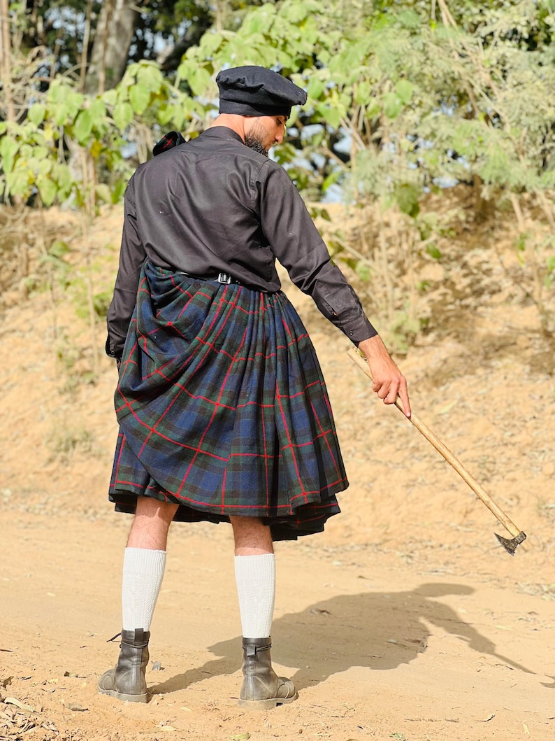 Highland Scottish Great Kilt Traditional Handmade Great Kilt Acrylic ...
