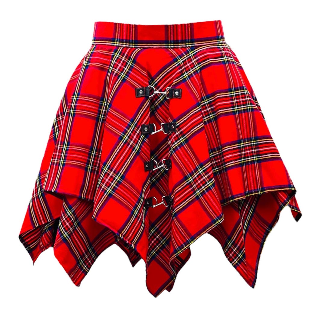 Scottish Highland Pixie Kilt Skirt Handmade Double Layer Kilt Skirt ...