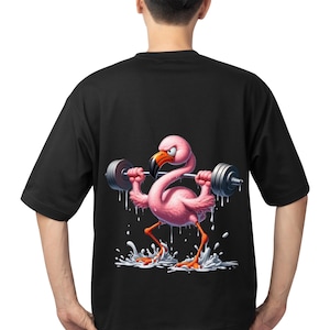 Funny Flamingo Clipart, Cartoon Flamingo PNG, Bird Stickers for Party ...
