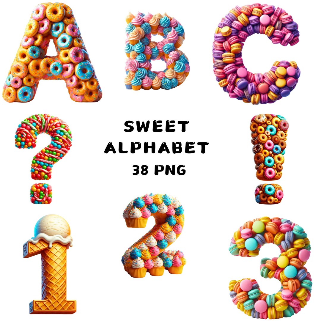 38 PNG Sweet Alphabet Clipart Alphabet PNG, Sweet Clipart, Sugar ...