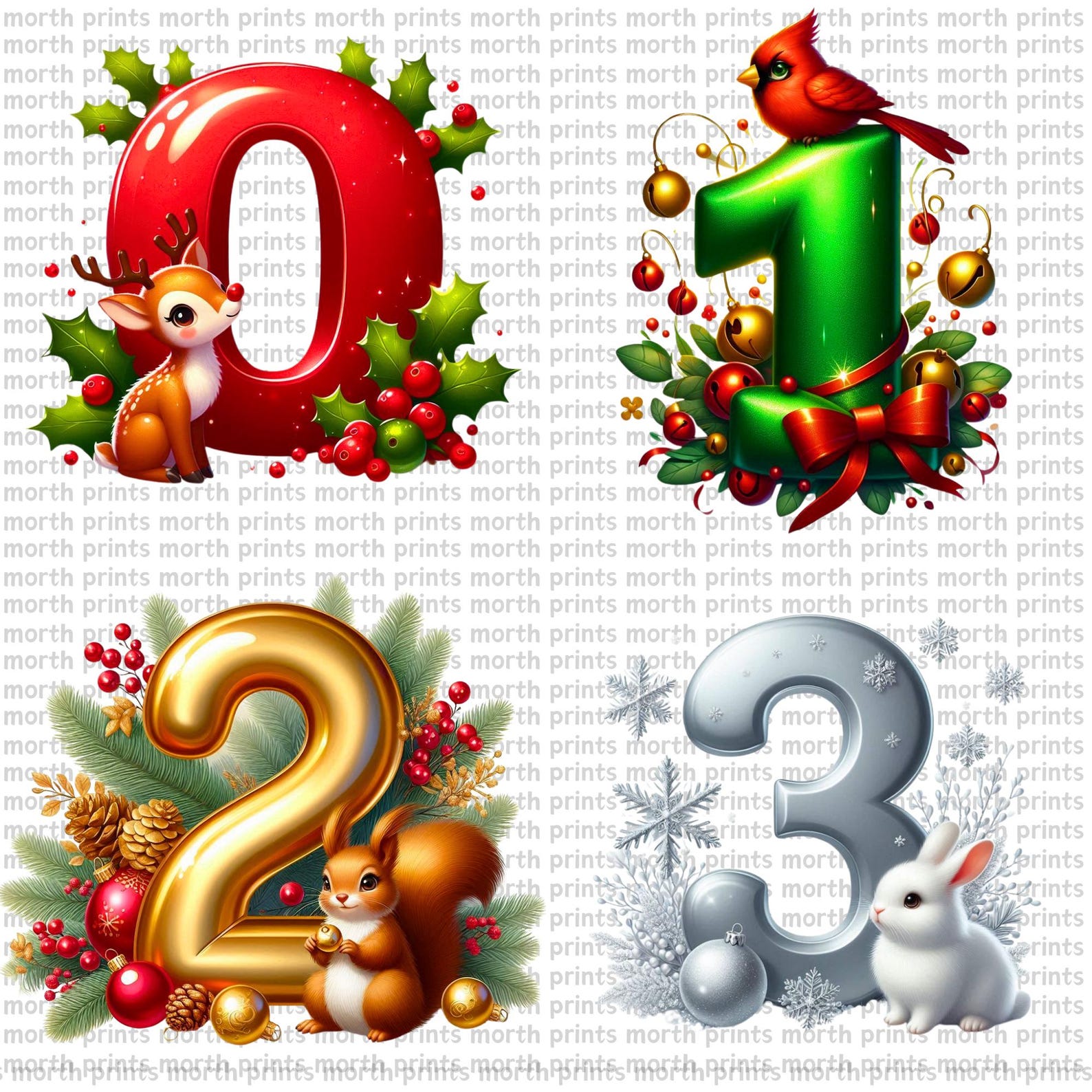 Christmas Alphabet Clipart PNG, Snowman Letters A–Z & Symbols, 39 PNG ...