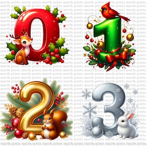 Christmas Alphabet Clipart PNG, Snowman Letters A–Z & Symbols, 39 PNG ...