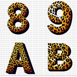 38 PNG Leopard Alphabet Clipart , Alphabet PNG, Letters Clipart ...