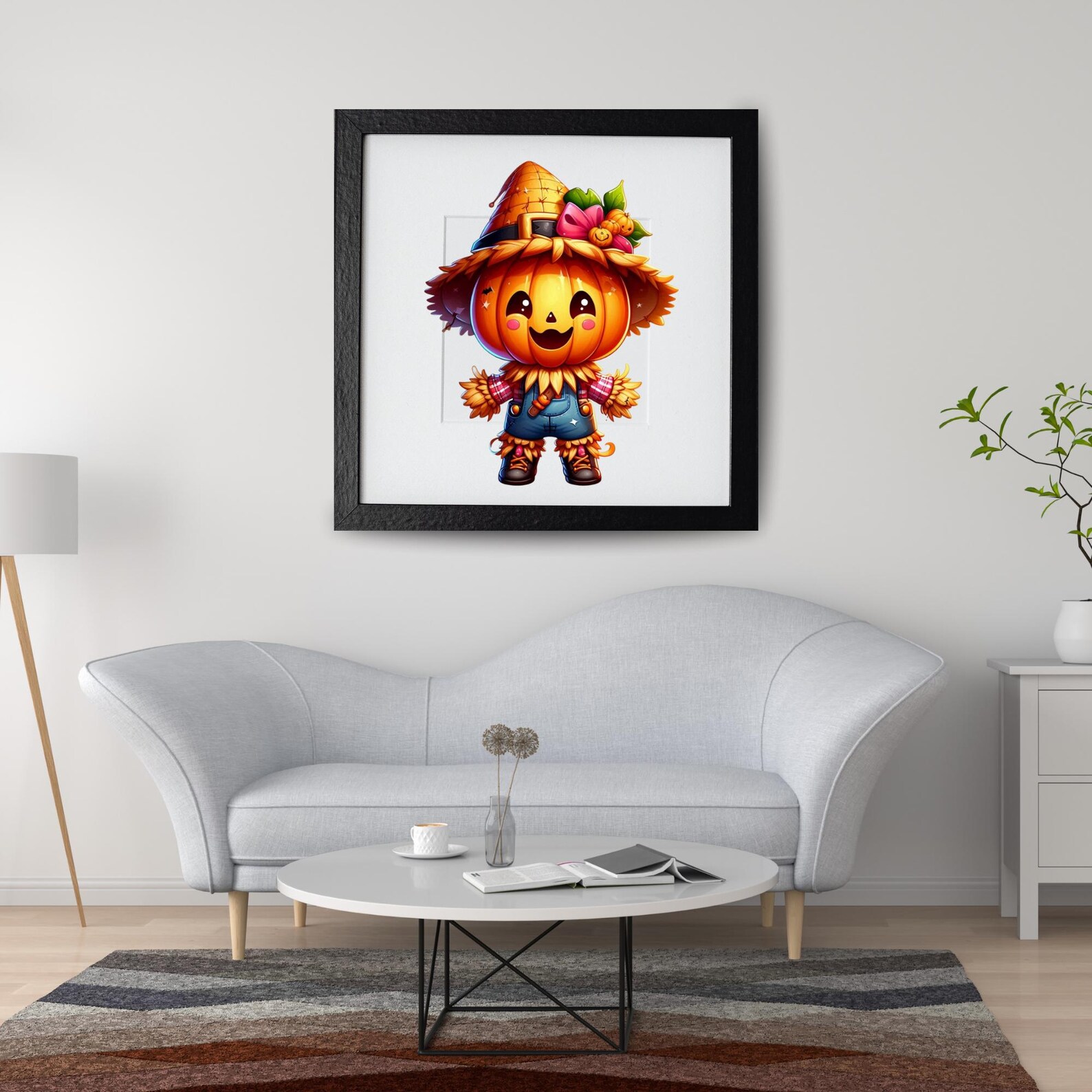 Cute Halloween Pumpkin Clipart PNG, Smiling Jack O Lantern With Candy ...