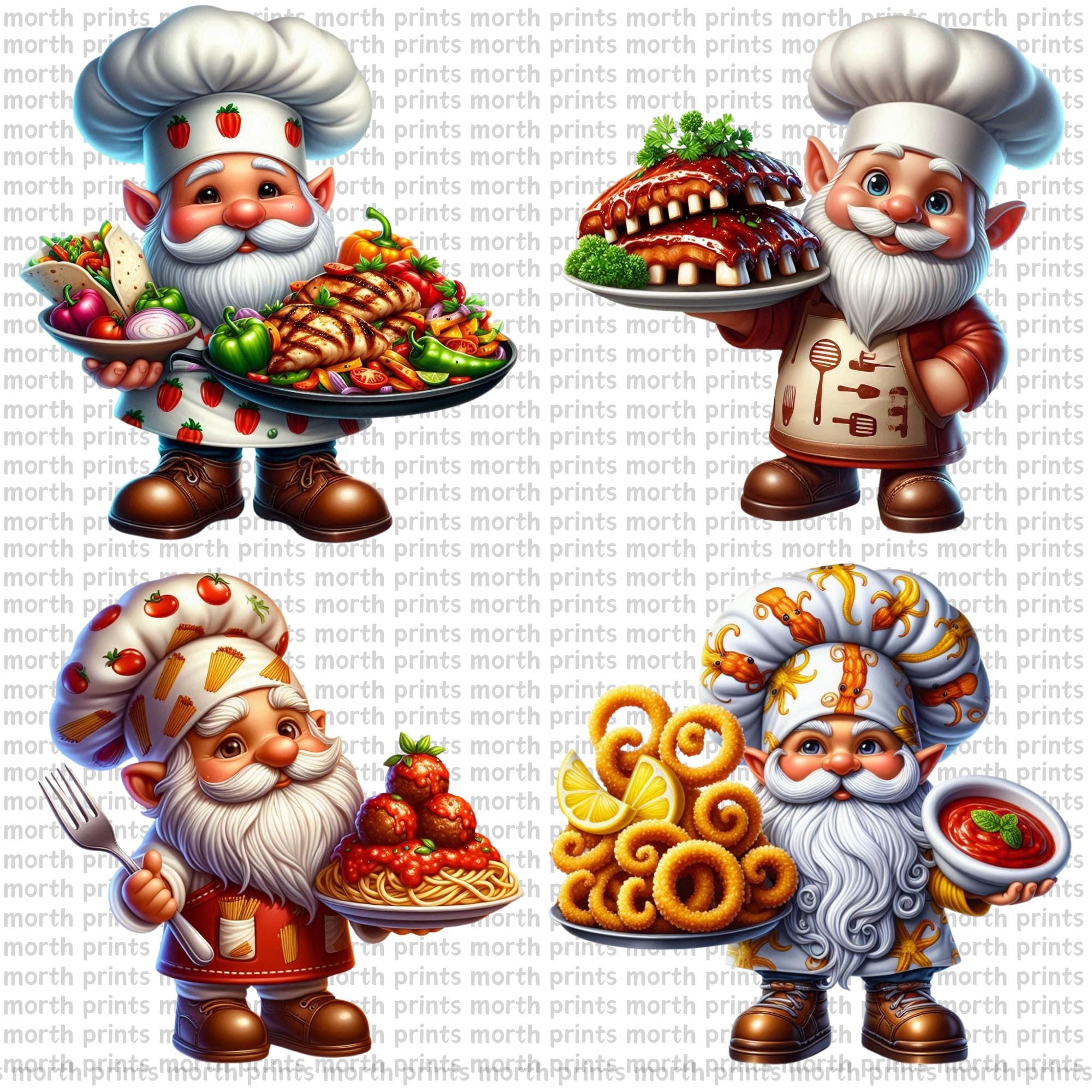 47 PNG Chef Gnome Clipart Cook Gnome, Cooking Gnome, Cute Gnome Png ...
