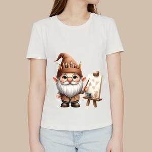 Teacher Gnome Clipart, Cute School Gnome, Classroom Gnome, Teaching ...