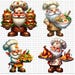 47 PNG Chef Gnome Clipart Cook Gnome, Cooking Gnome, Cute Gnome Png ...