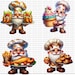 47 PNG Chef Gnome Clipart Cook Gnome, Cooking Gnome, Cute Gnome Png ...