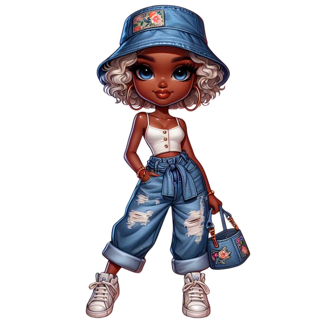 23 PNG Chibi Girls and Clothes Clipart , Cute Chibi Girl, Chibi Bundle ...