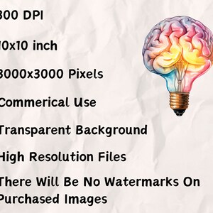 45 Watercolor Brains Clipart , , Colorful Painted Brain, Illustrations ...