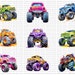 Watercolor Monster Truck Clipart PNG, Off-road 4x4 Trucks, 55 PNG ...