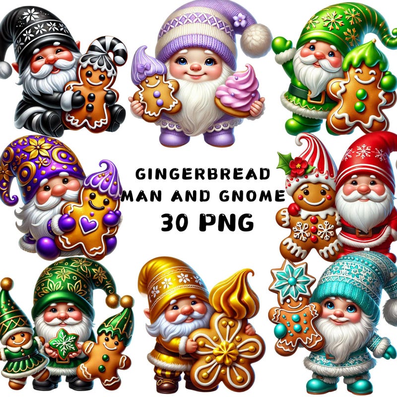 Ginger Gnomes - Etsy