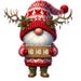 Christmas Gnome Clipart PNG, Cute Scandinavian Gonk Gnomes, 33 PNG, 300 ...