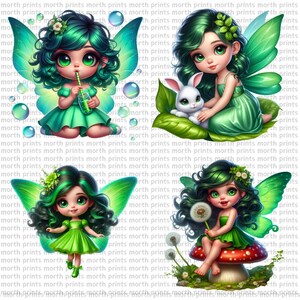 38 PNG Cute Green Fairy Clipart , Nature Fairy Graphics, Cute Forest ...