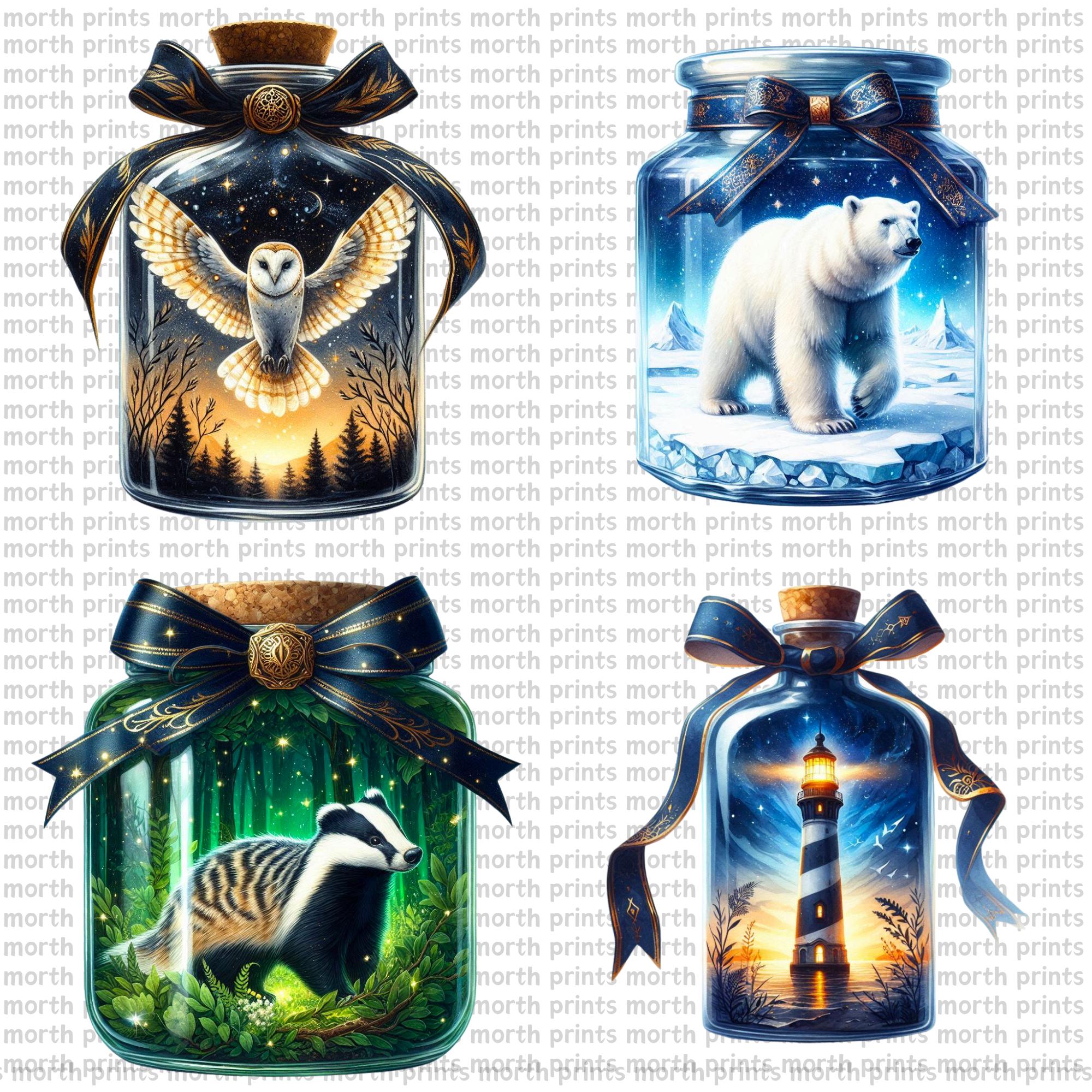 47 PNG Magical Jars Clipart Fantasy Jar , Magical Fairy Land Castle ...